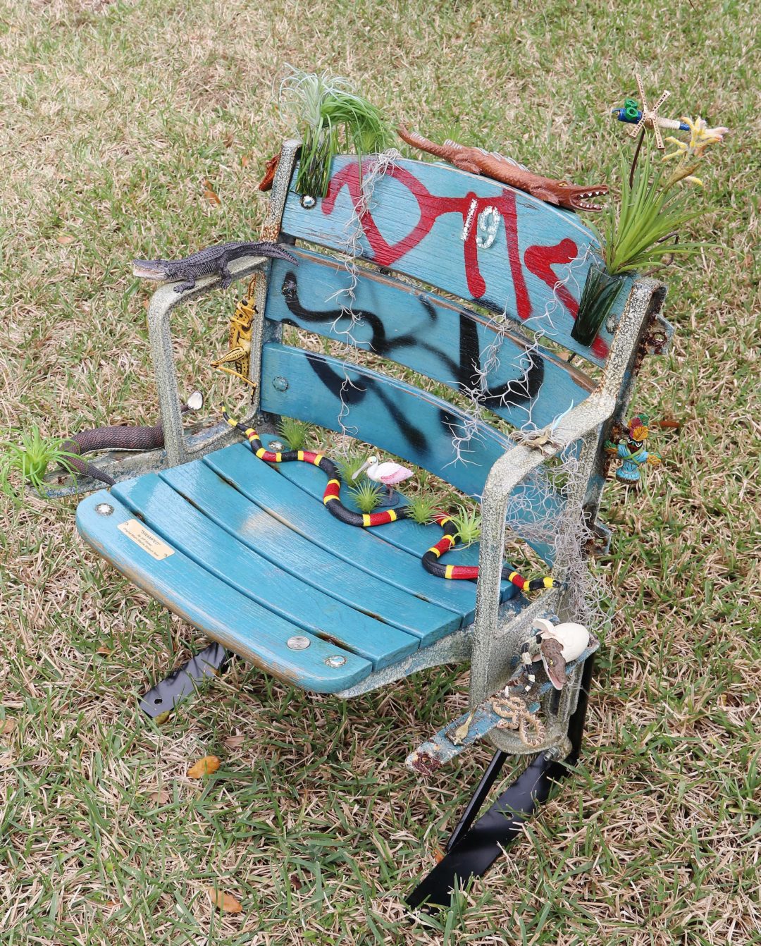 Weber, Jeff - Miami Marine Stadium Seat Art Repository